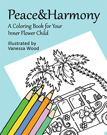 Peace & Harmony Coloring Book is Now Available • Miss Ewe Studio